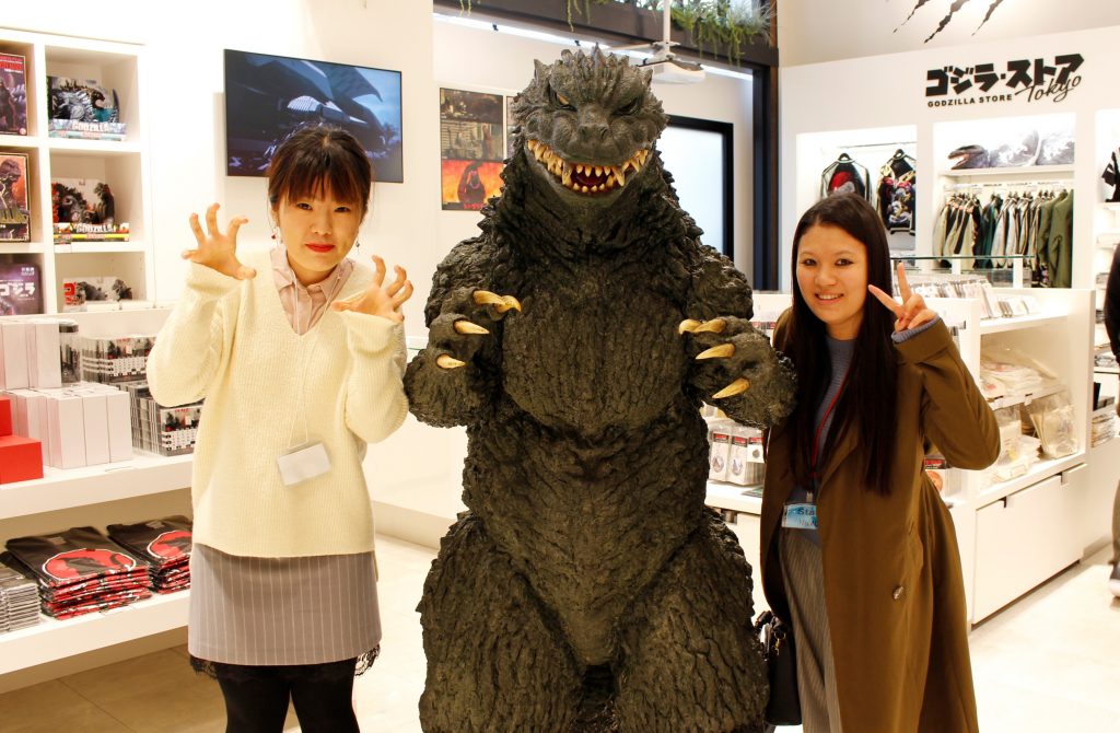 世界初の公式ゴジラグッズショップ「ゴジラ・ストアTokyo」新宿マルイ アネックス